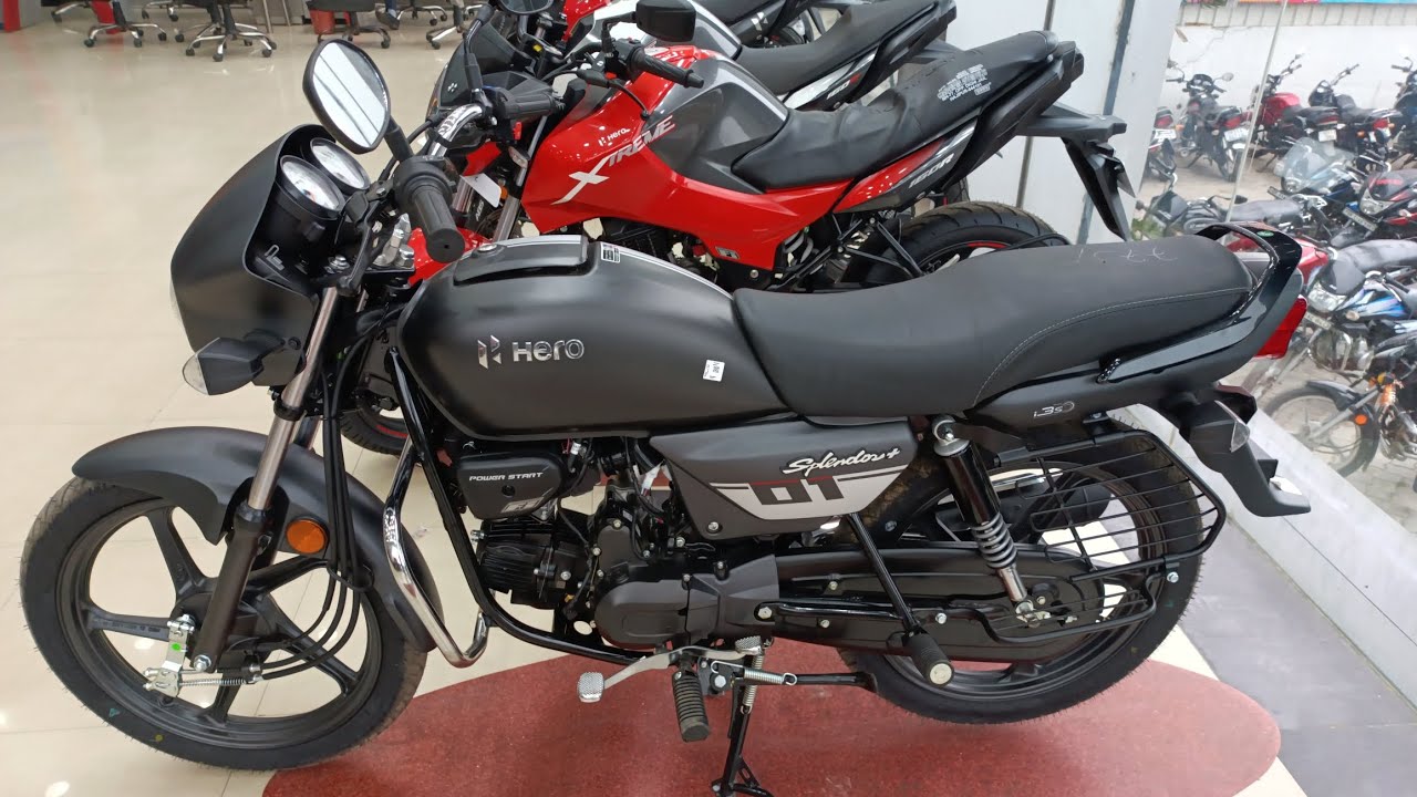 Hero Splendor Sports Edition ️#hero #splendor #herosplendor - YouTube