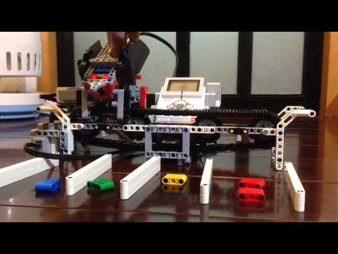 LEGO Mindstorms EV3 #45544 Colour Sorter - YouTube