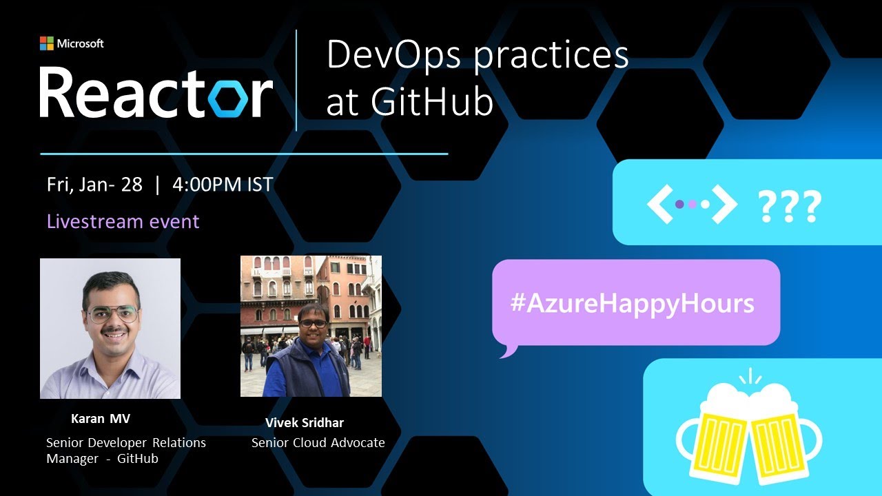DevOps Practices at GitHub | #AzureHappyHours - YouTube