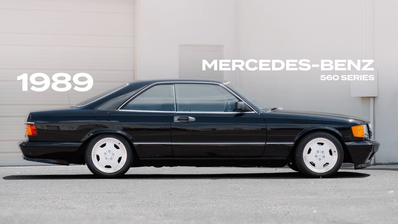 Test Drive AMG Widebody Kit 1989 Mercedes-Benz 560SEC Classic Car ...