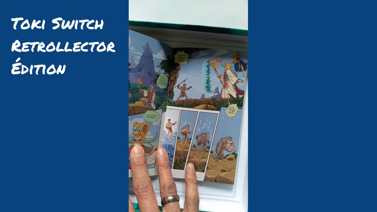 Unboxing toki Switch retrollector édition - YouTube