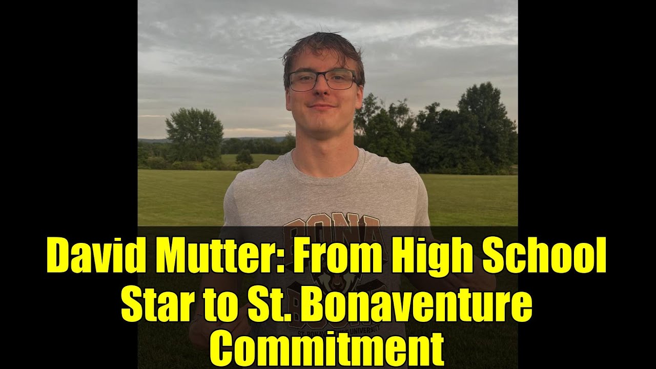 David Mutter: From High School Star to St. Bonaventure Commitment - YouTube