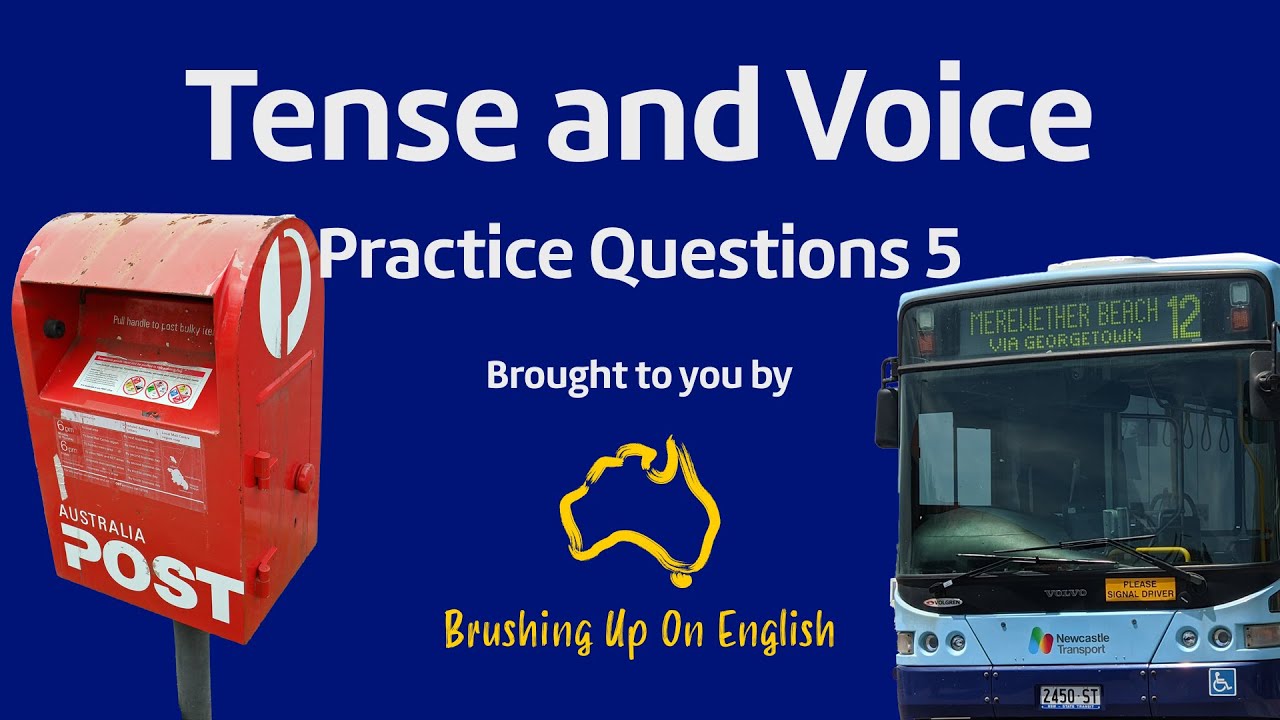 Tense and Voice: Practice Questions 5 - YouTube
