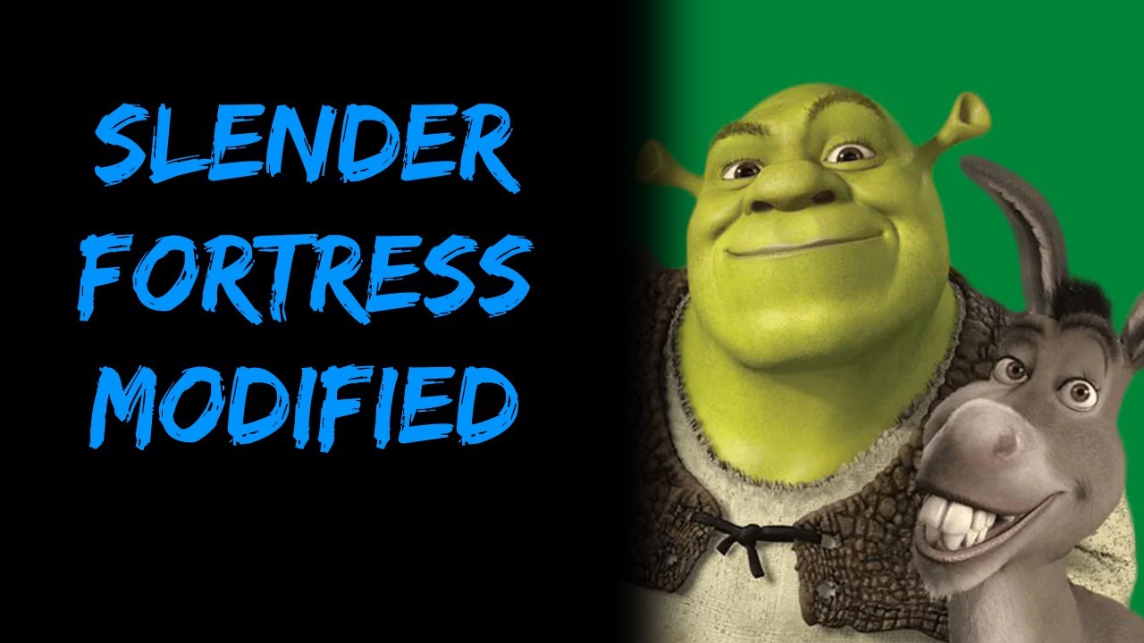 TF2 | Slender Fortress Modified | Shrek & Donkey - YouTube
