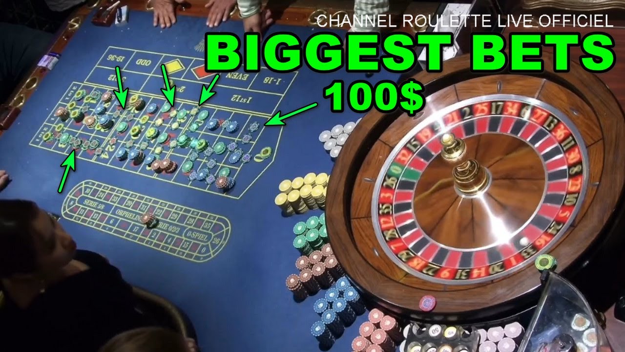 WATCH BIGGEST BETS 100$ IN TABLE REAL ROULETTE NIGHT SATURDAY OF 12/10 ...