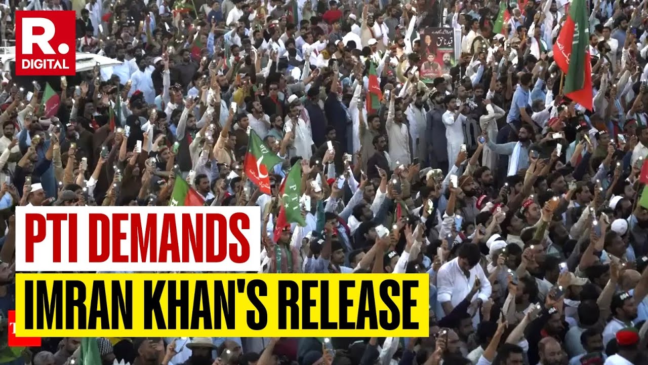 Imran Khan's PTI Party Workers Clash With Police, Demand Their Leader's ...