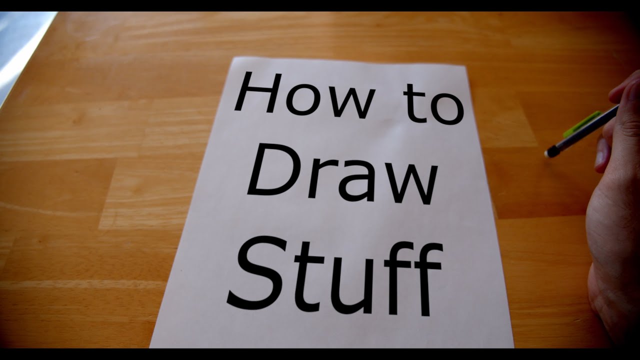 How to Draw Stuff - YouTube