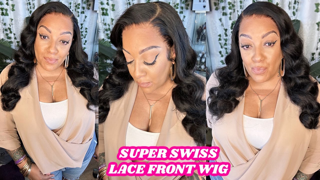 LUXURY HIGH-END UNDETECTABLE SUPER SWISS HOLLYWOOD Loose Wave GLUELESS ...
