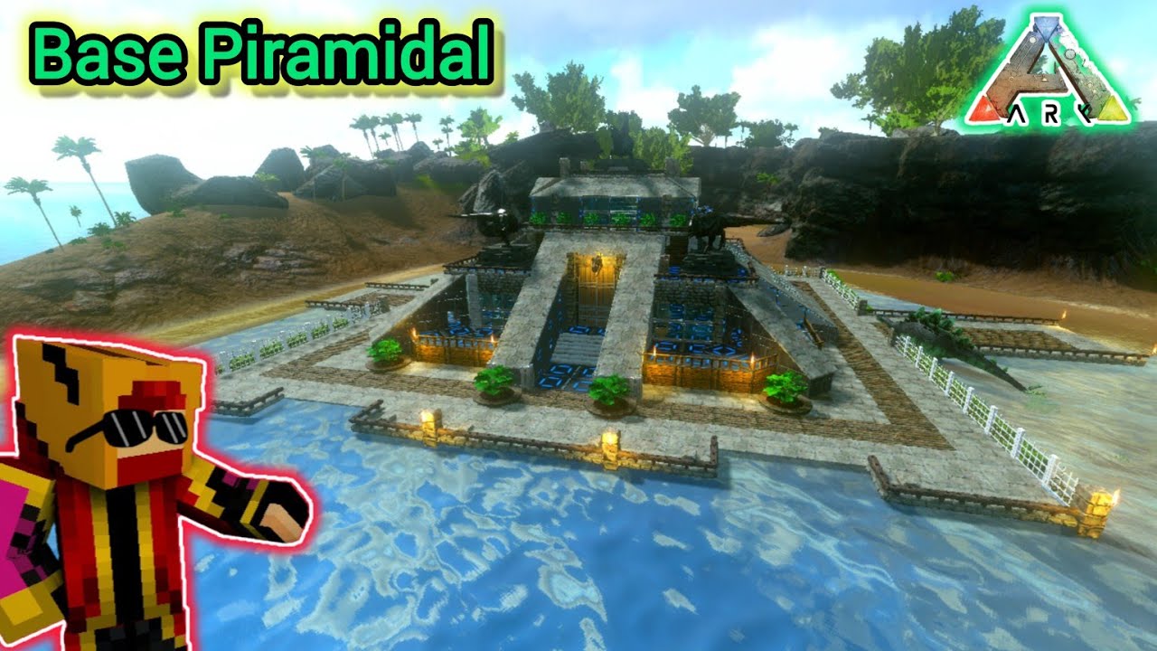 | ARK MOBILE | How to Build Pyramid Base 🦖💯 - YouTube