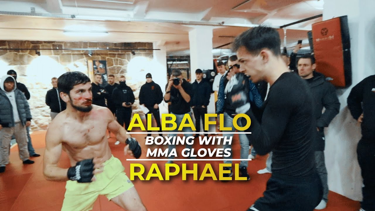 ALBA FLO vs RAPHAEL | BOXING WITH MMA GLOVES | REVOLUTION - YouTube