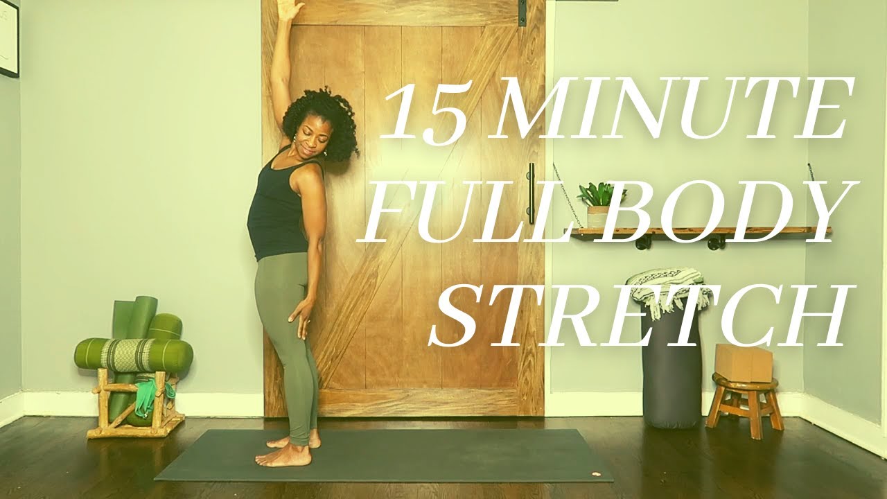 Beginner 15 Minute Full Body Stretch - YouTube