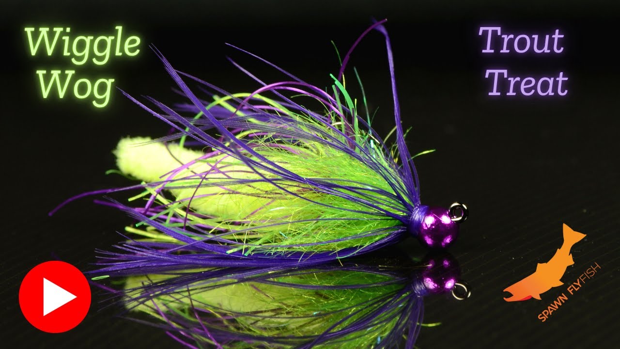 Wiggle Wog for Monster Trout- Fly Tying Tutorial - YouTube