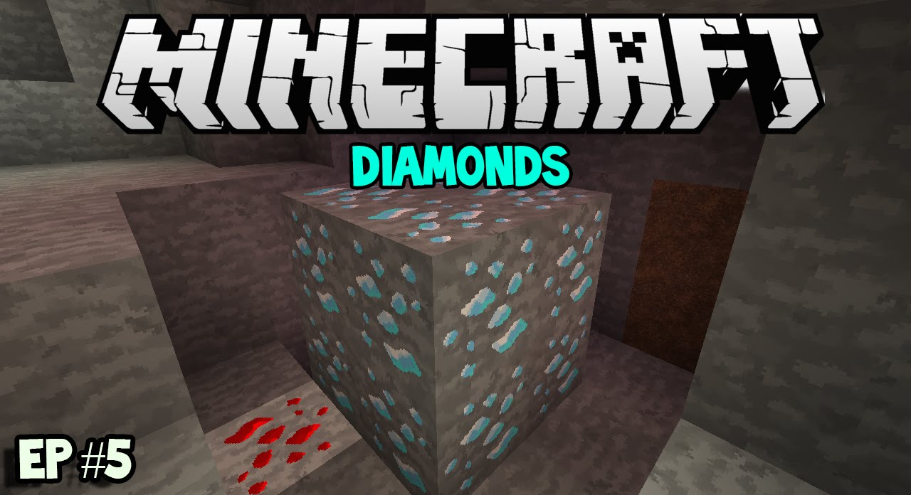 Minecraft | Lets Play - Episode #5 -"DIAMONDS?!" - YouTube