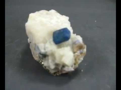 Very Amazing Blue Translucnet Rare hauyne Specimen from Badakhshan ...