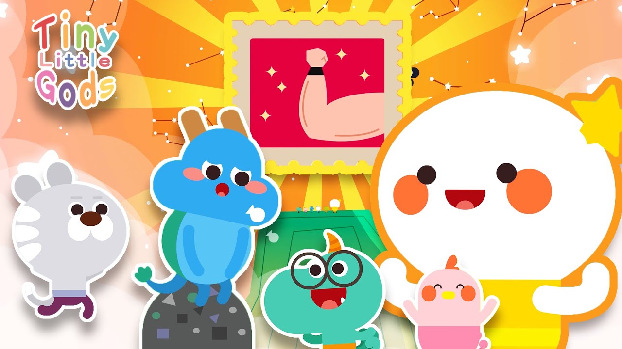 🧗Climbing Mountain Day! | Tiny Little Gods | PictureBook | Short Story | KidCartoon | WeiLan TV ...