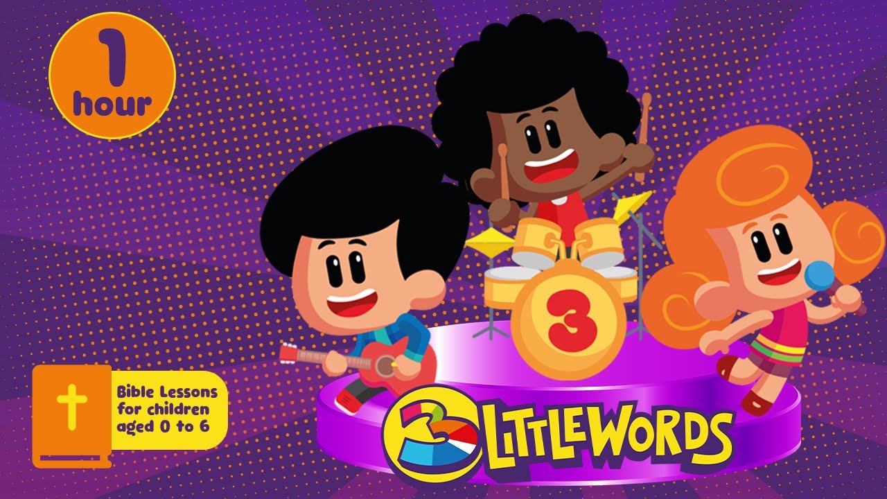 Bible Lessons | After School kids Video| 3 Little Words mini 1 hour ...