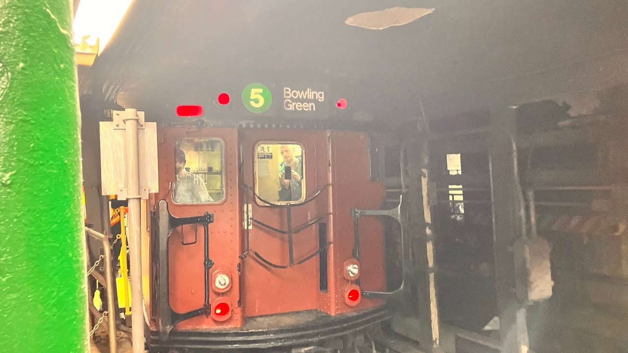 Train of many colors ride from Fulton street to south ferry loop ft ...