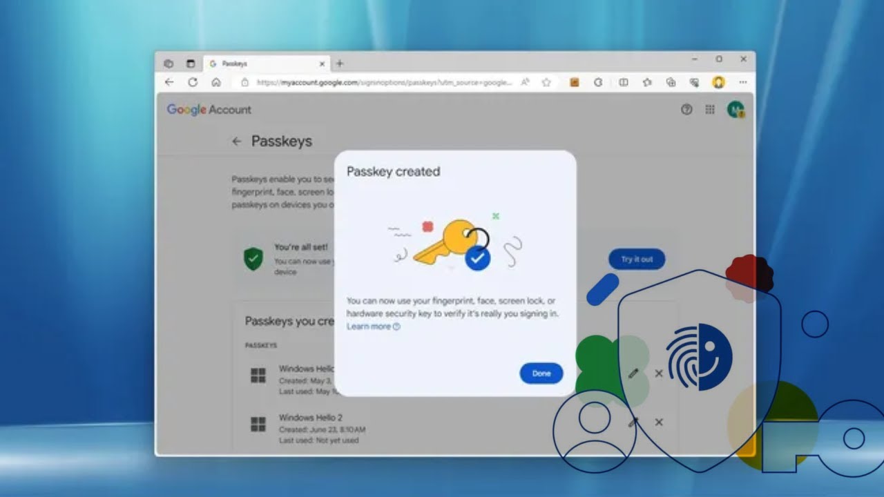 How to Create, Use, and Manage Passkeys on Windows 11 - YouTube