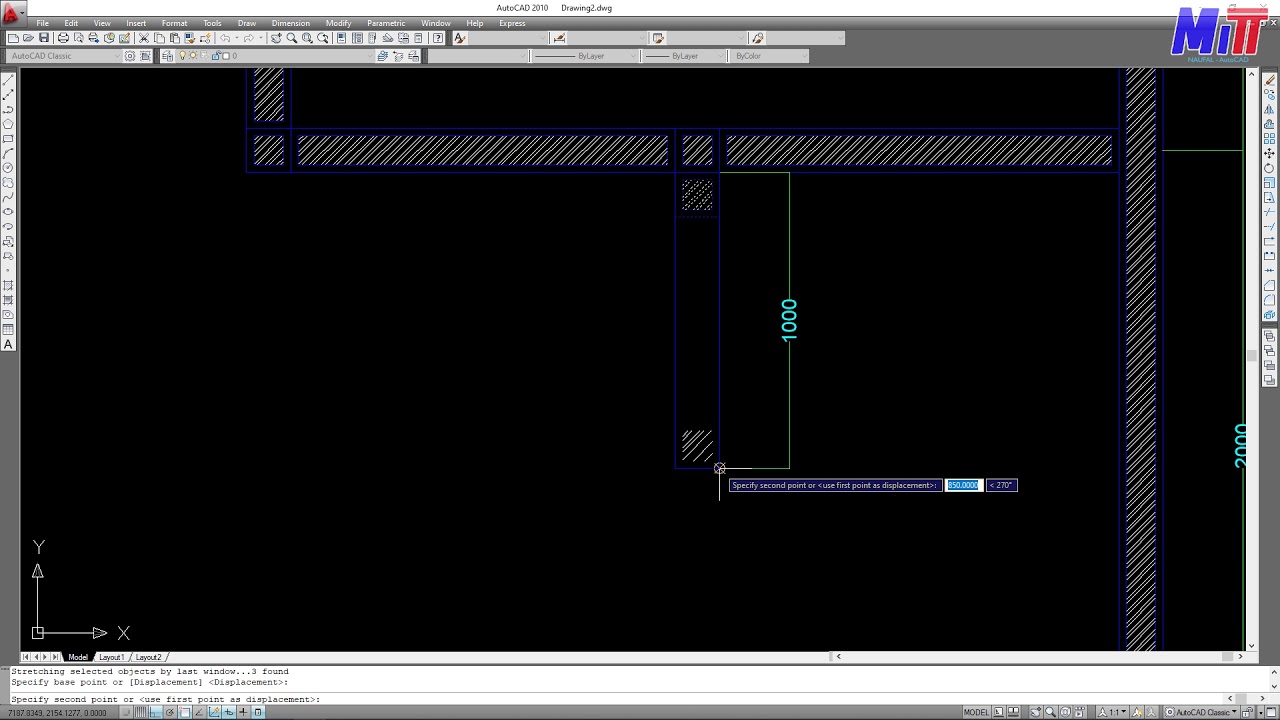 TUTORIAL AUTOCAD: LIGHTING & STOP CONTACT PLAN BERSAMA NAUFAL (MITT ...