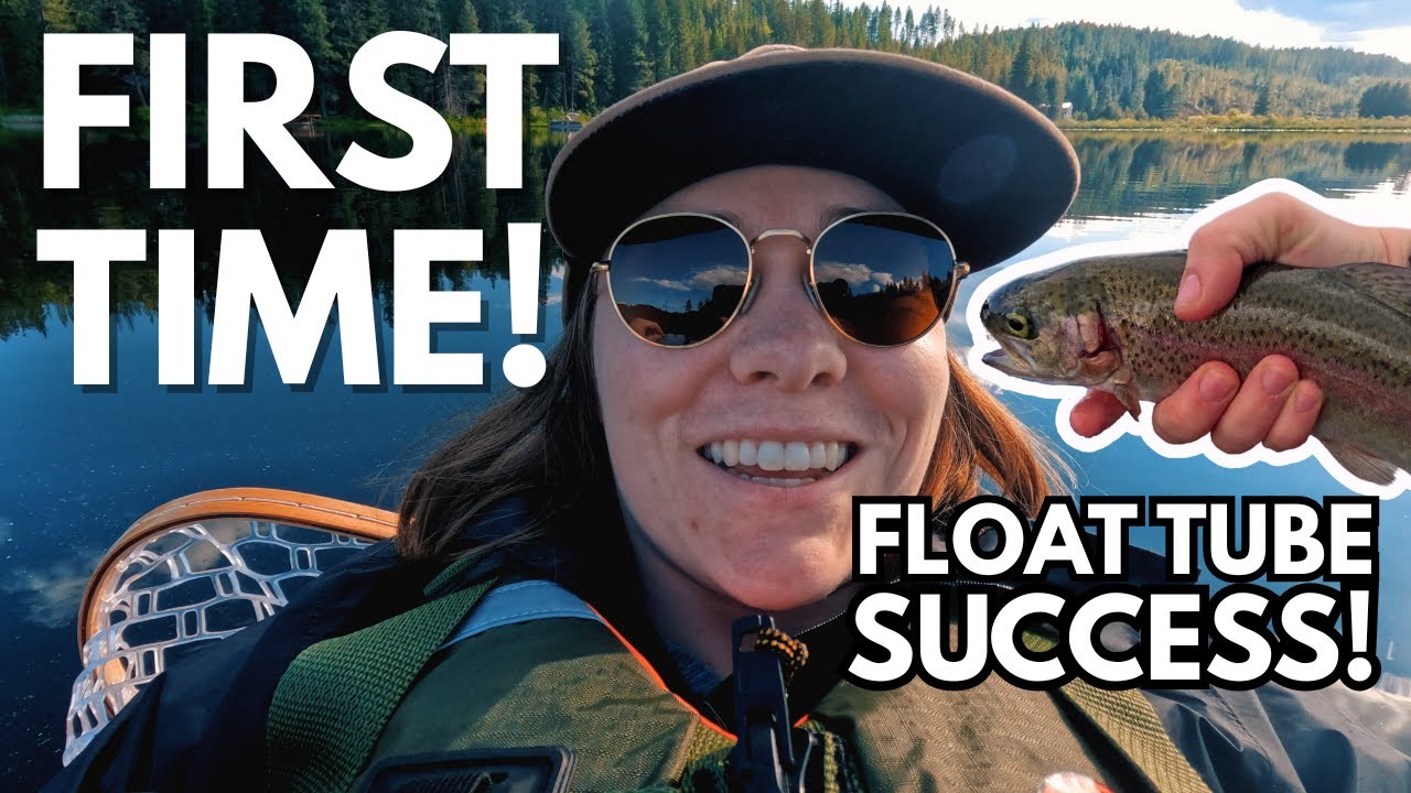 Chasing Trout from a Float Tube – Adventure on the Water! - YouTube