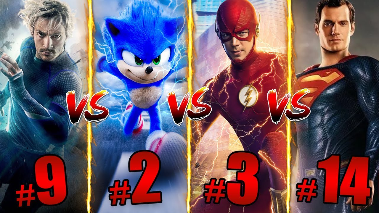 Who's the Fastest Live-Action Speedster? | Ranking Every Speedster From ...