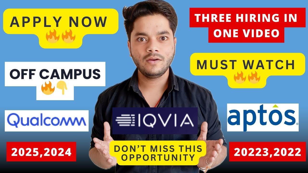 Engineering Jobs at Qualcomm, IQVIA & Aptos | Systems Engineer & Software Developer Openings ...