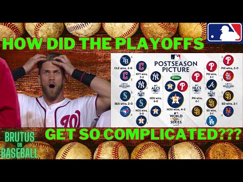 MLB Playoffs are COMPLICATED!  How the Playoffs have Evolved Over Time