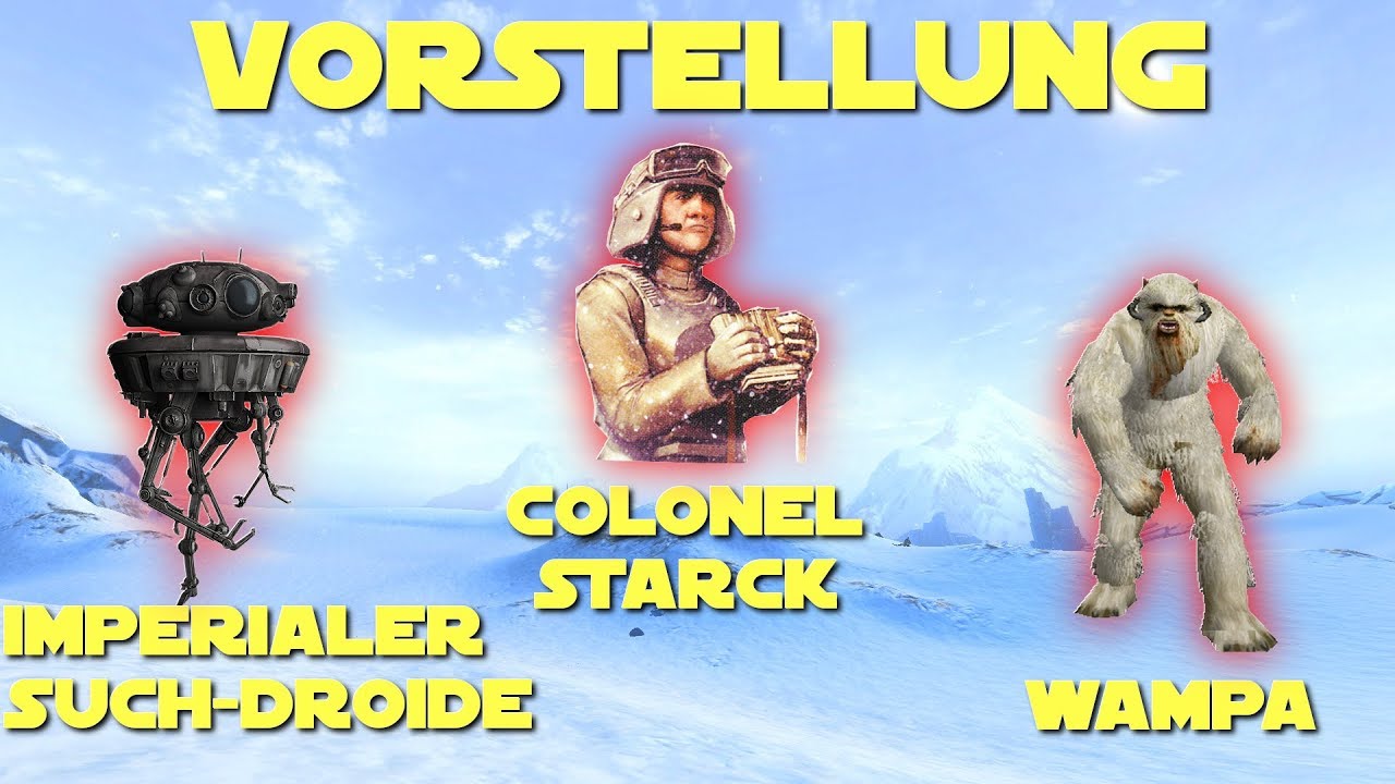Star Wars - Galaxy of Heroes - Imperialer Such-Droide, Colonel Starck ...