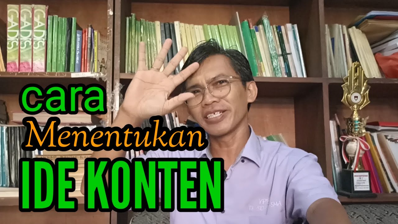 Cara MUDAH Menentukan IDE KONTEN #youtuber #idekonten #youtuberpemula # ...