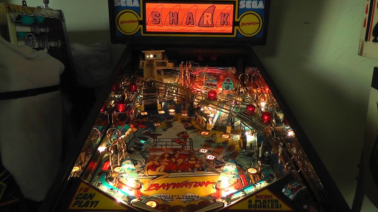 Baywatch by Sega Pinball Paradise Flipper Automaten - YouTube