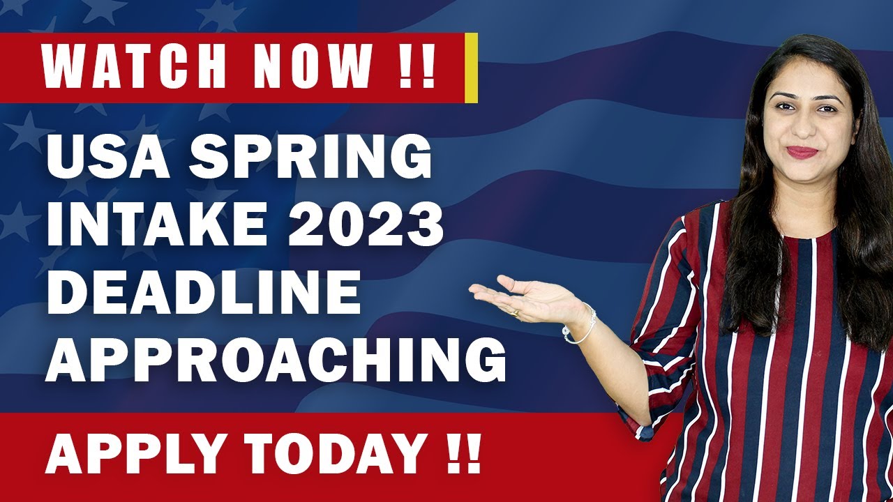 US Spring Intake Deadline | Computer Science Courses in USA | Study in ...