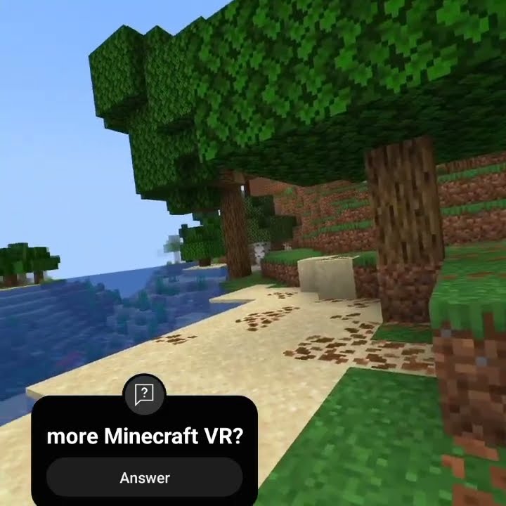 Minecraft VR AKA quest craft #minecraft #questcraft #craft #vr - YouTube