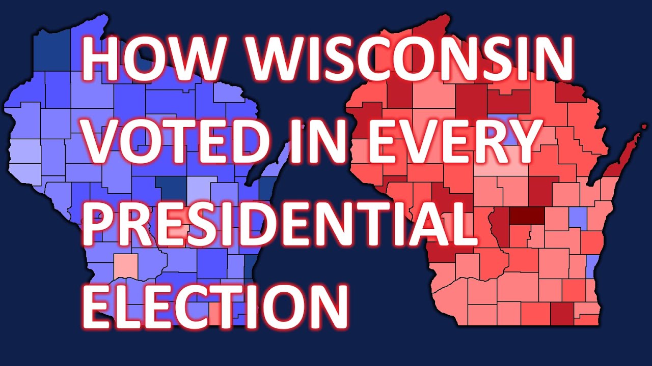 Wisconsin Presidential Voting History - YouTube
