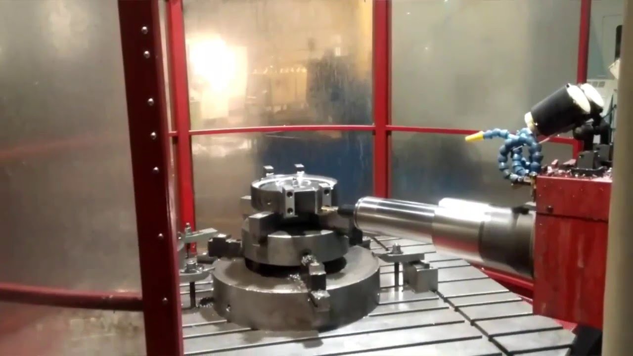 Уникальная машина ЧПУ/ Unusual CNC machine. - YouTube