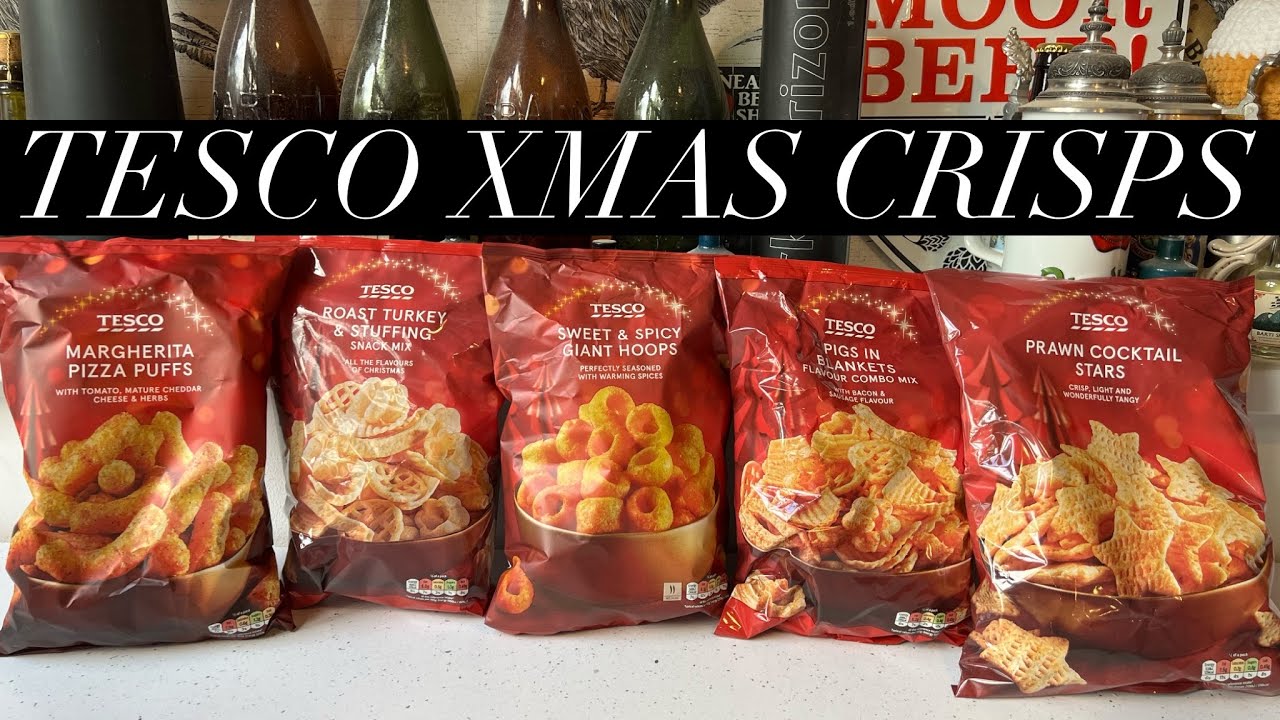 Tesco Christmas Crisps Review , Some Excellent Flavours Then Some Poor ...