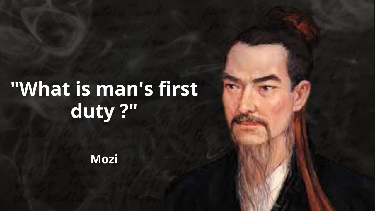 Mozi the best quotes to listen and reflect on - YouTube