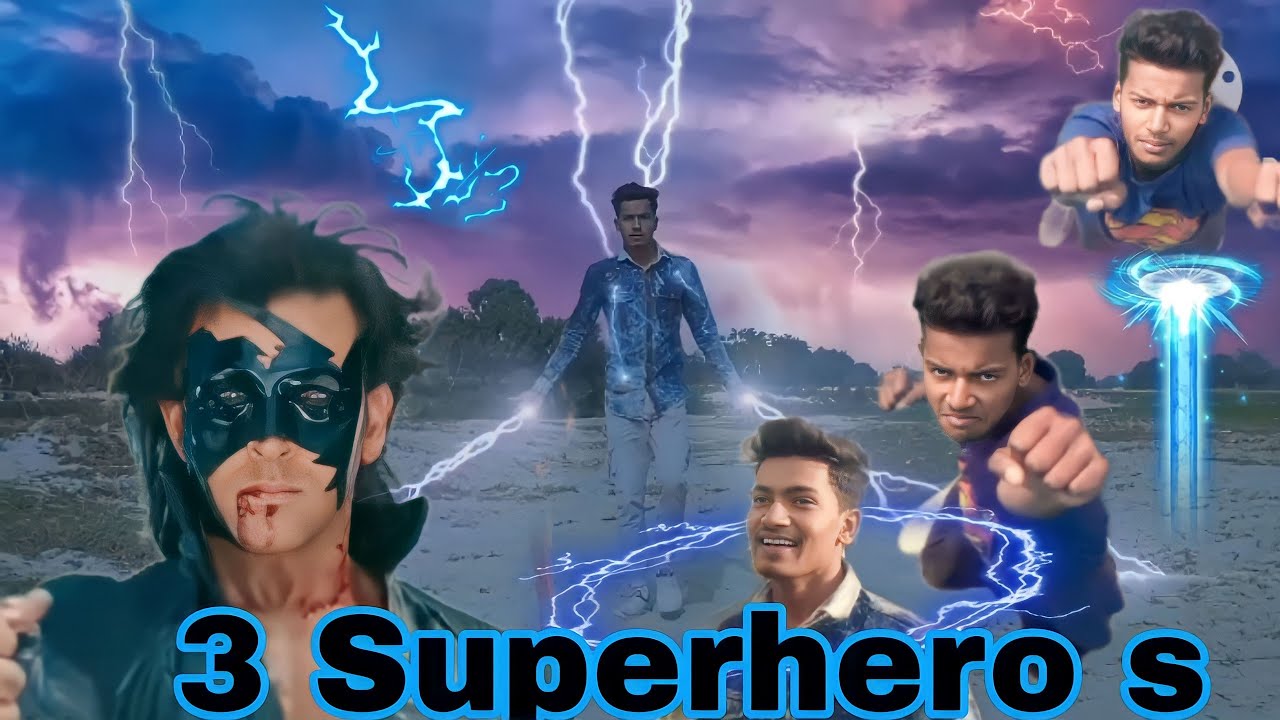 3 Superhero s || The Comedy 👿 || Comedy 2.0 viral video - YouTube