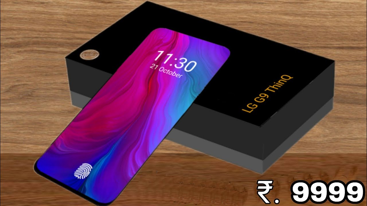 LG G9 THINQ, SD865, amload display, 90h display, 4500 Mah Battery , 30W ...