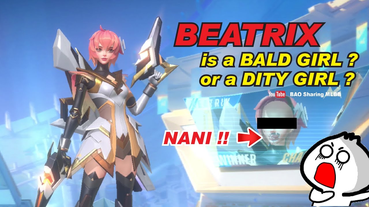 Beatrix M4 Skin is a Bald Dirty Girl ?! Mobile Legends Bug 2022 - YouTube