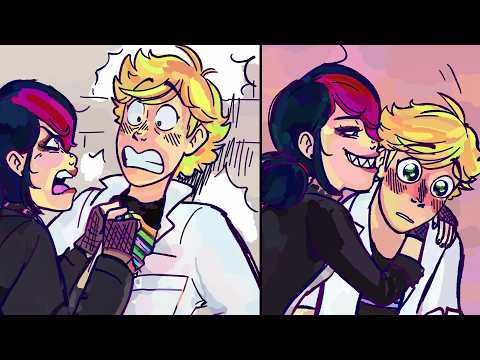 Why Is Marinette Looking At Me Like That?! [Miraculous Ladybug Comic Dub]