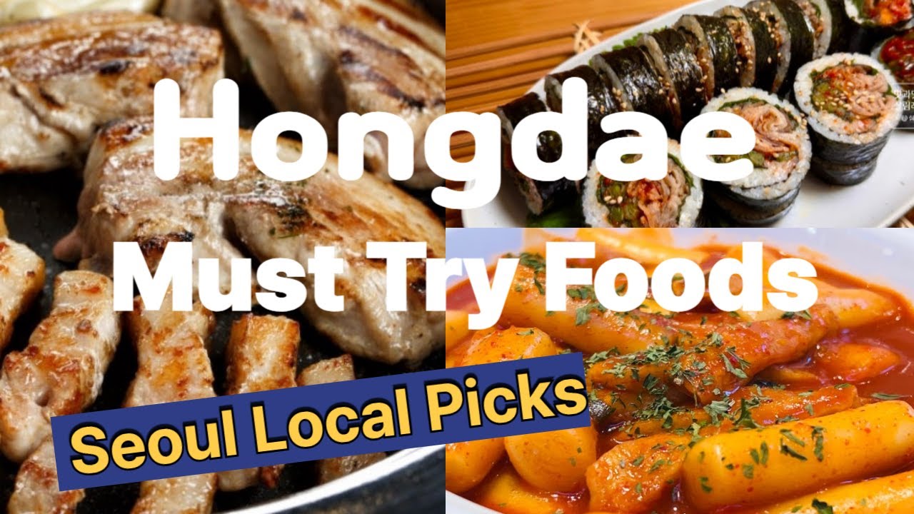 What to Eat in Hongdae – Korean BBQ, Gimbap and More! - YouTube