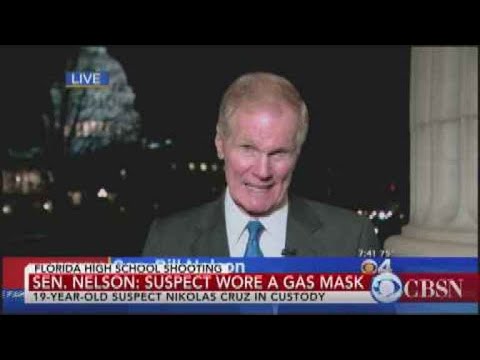 "We are grieving with you," Sen. Bill Nelson says - YouTube