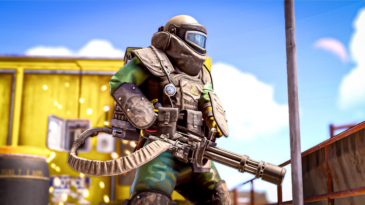 The New Minigun Scientists don't stand a chance - RUST SOLO #5 S132 ...