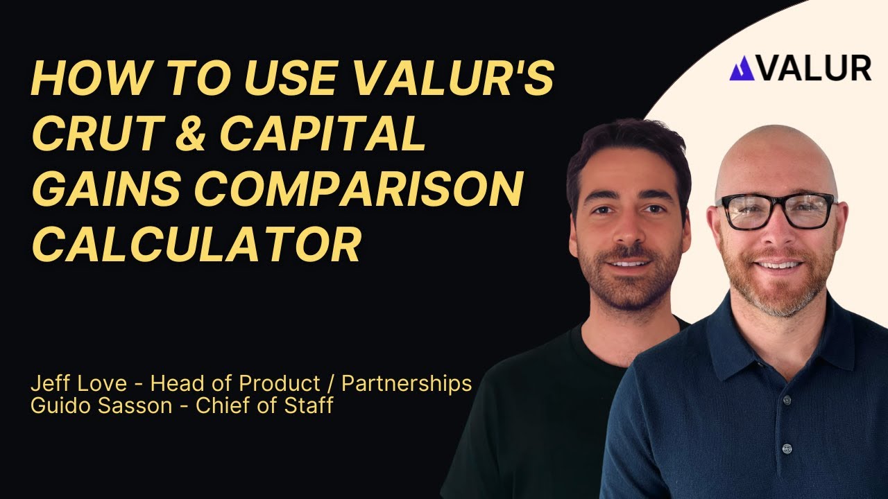 How to use Valur's CRUT and Capital Gains Comparison Calculator: Live ...