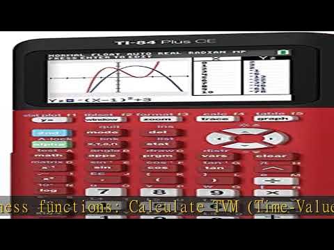 Texas Instruments TI-84 Plus CE Radical Red Graphing Calculator - YouTube