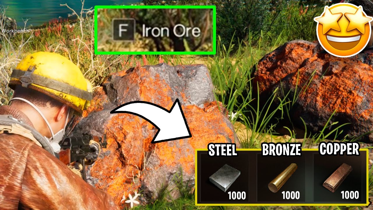 COMO FARMAR FERRO | IRON ORE FARMING (STEEL INGOT) - ONCE HUMAN! - YouTube