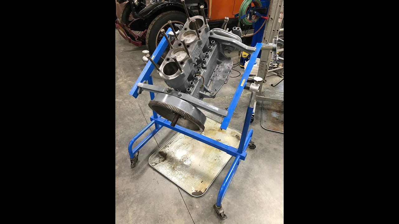 1914 15 16 Chevrolet Engine Stand Build - YouTube