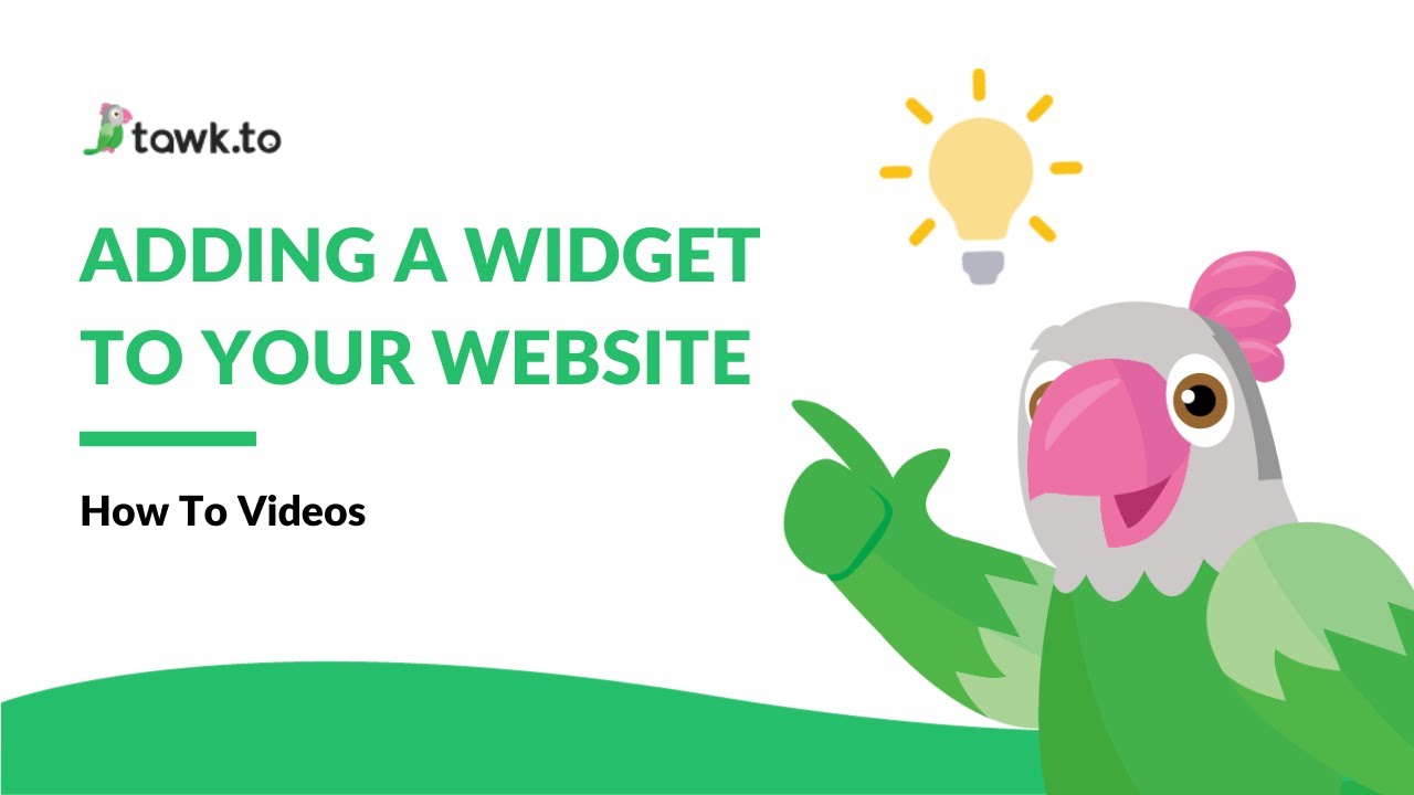 Adding A Widget To Your Website YouTube adding-a-widget-to-your-website-youtube