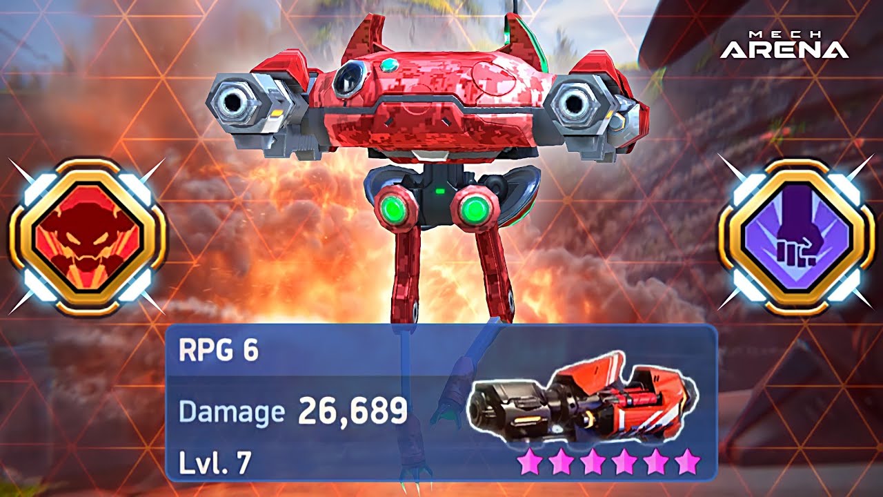 MD with RPG 6 - Mech Arena - YouTube