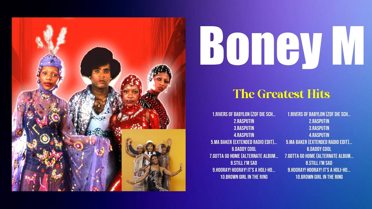 Boney M Best Hits Songs Playlist Ever ~ Greatest Hits Of Full Album ...